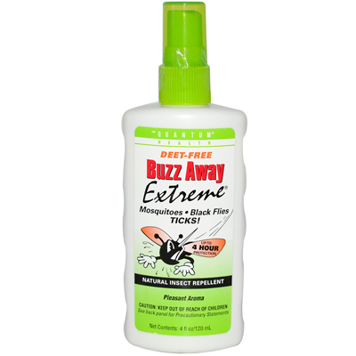 Quantum Research Buzz Away Extreme Insect Repellent - 4 fl oz