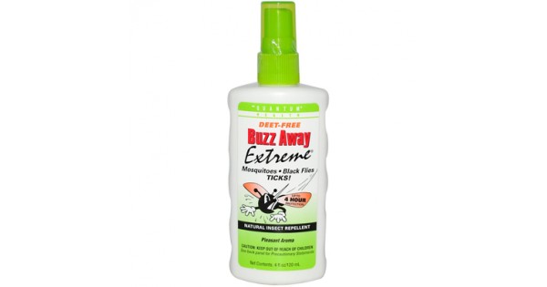 Quantum Research Buzz Away Extreme Insect Repellent - 4 fl oz